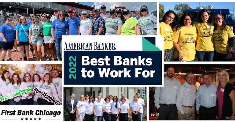 First Bank Chicago named one of the top five 2022 Best Banks to Work ...