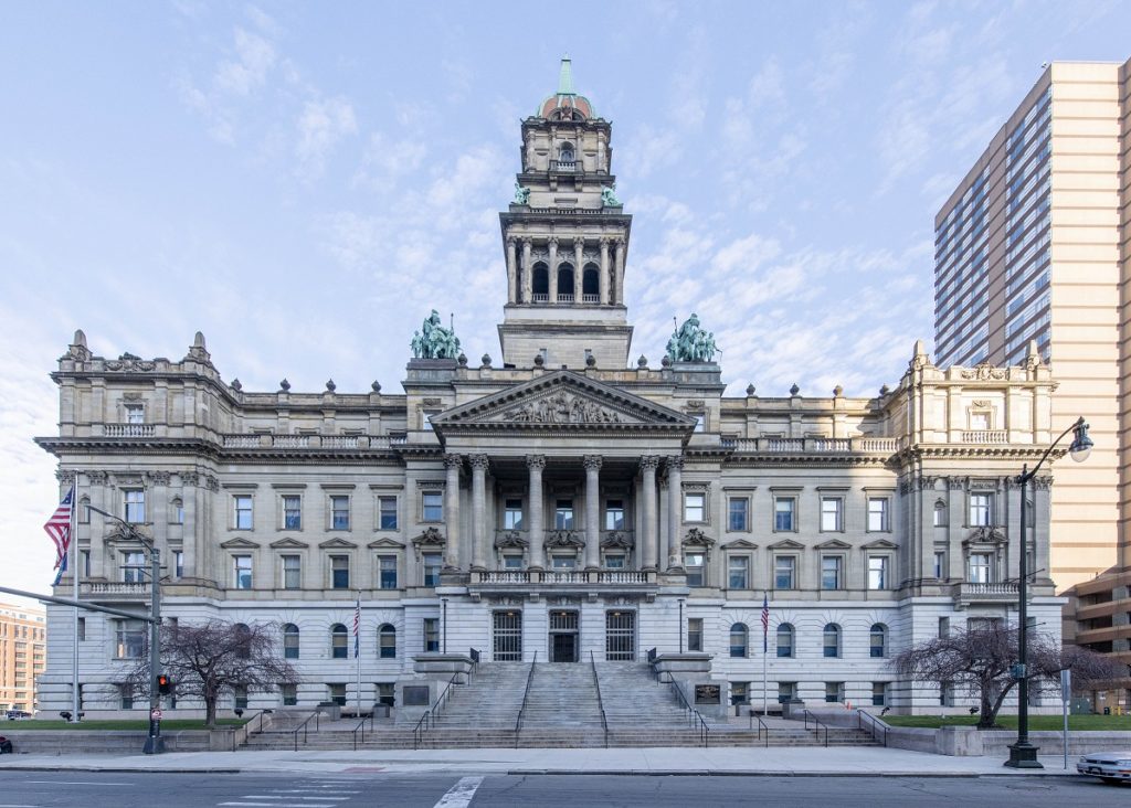 CBRE marketing iconic Detroit office building – REJournals