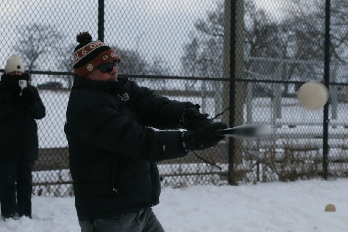 Softball In The Snow: Chicago’s DRESL Plays 15th Winter Classic ...