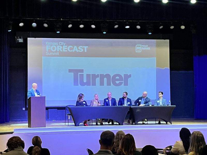 Pointing to the positive signs during Midwest Real Estate News’ Kansas ...