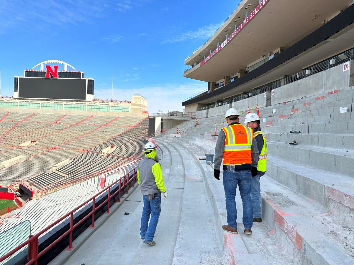 Western Specialty Contractors restores east balcony at University of Nebraska’s Memorial Stadium ...